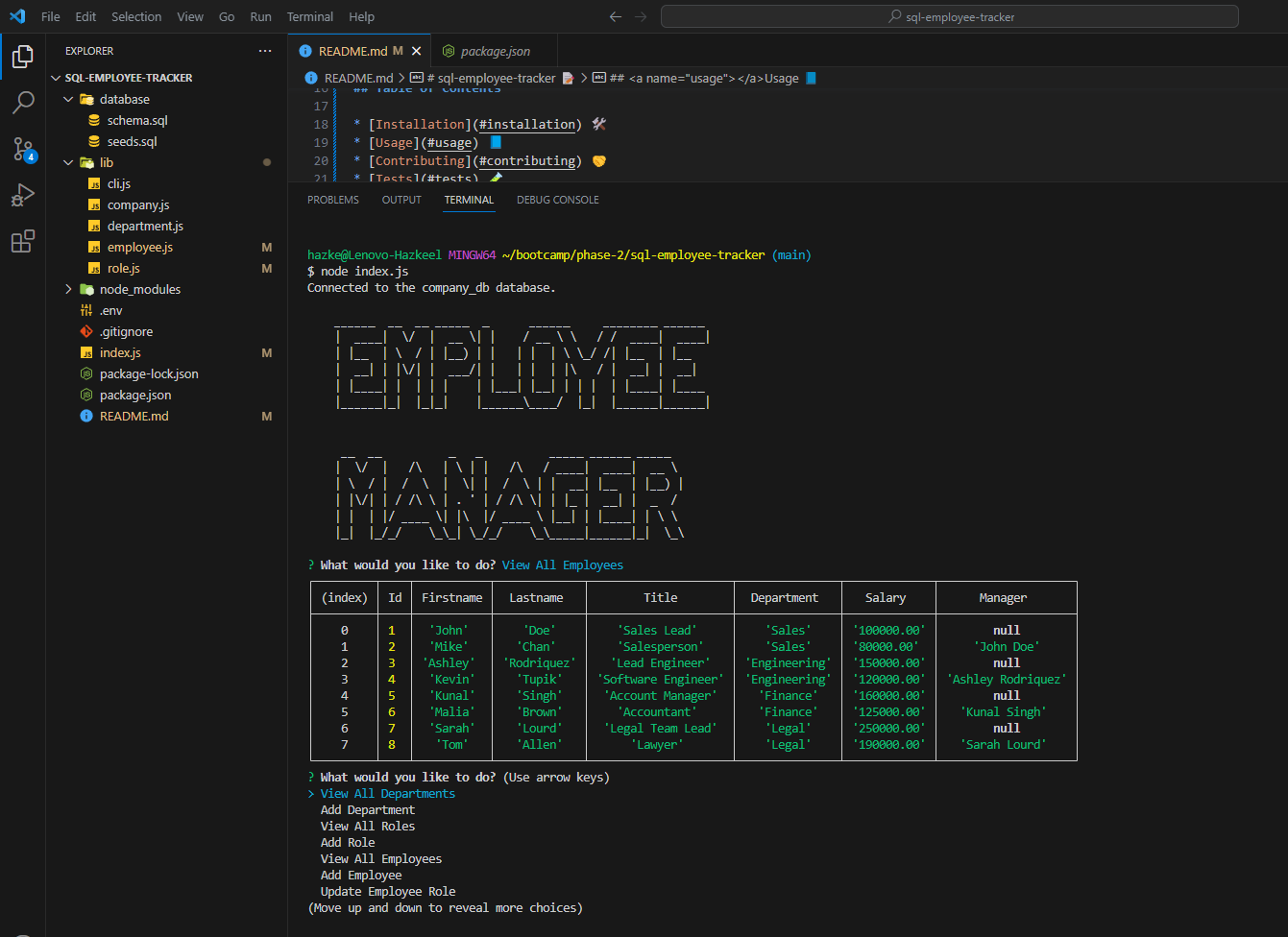 sql-employee-tracker 📝 | sql-employee-tracker sql-employee-tracker 📝 | sql-employee-tracker